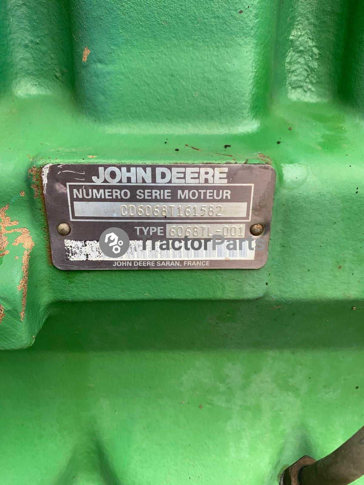 Engine Complete (used) for John Deere 6800, 6900 series, RE58361-en