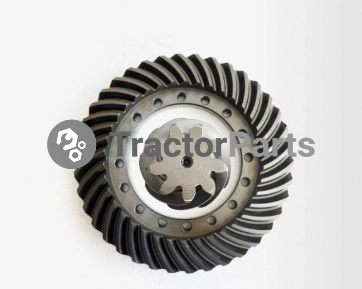 CROWN WHEEL AND PINION SET - John Deere 6M, 6MC, 6R, 6RC-en